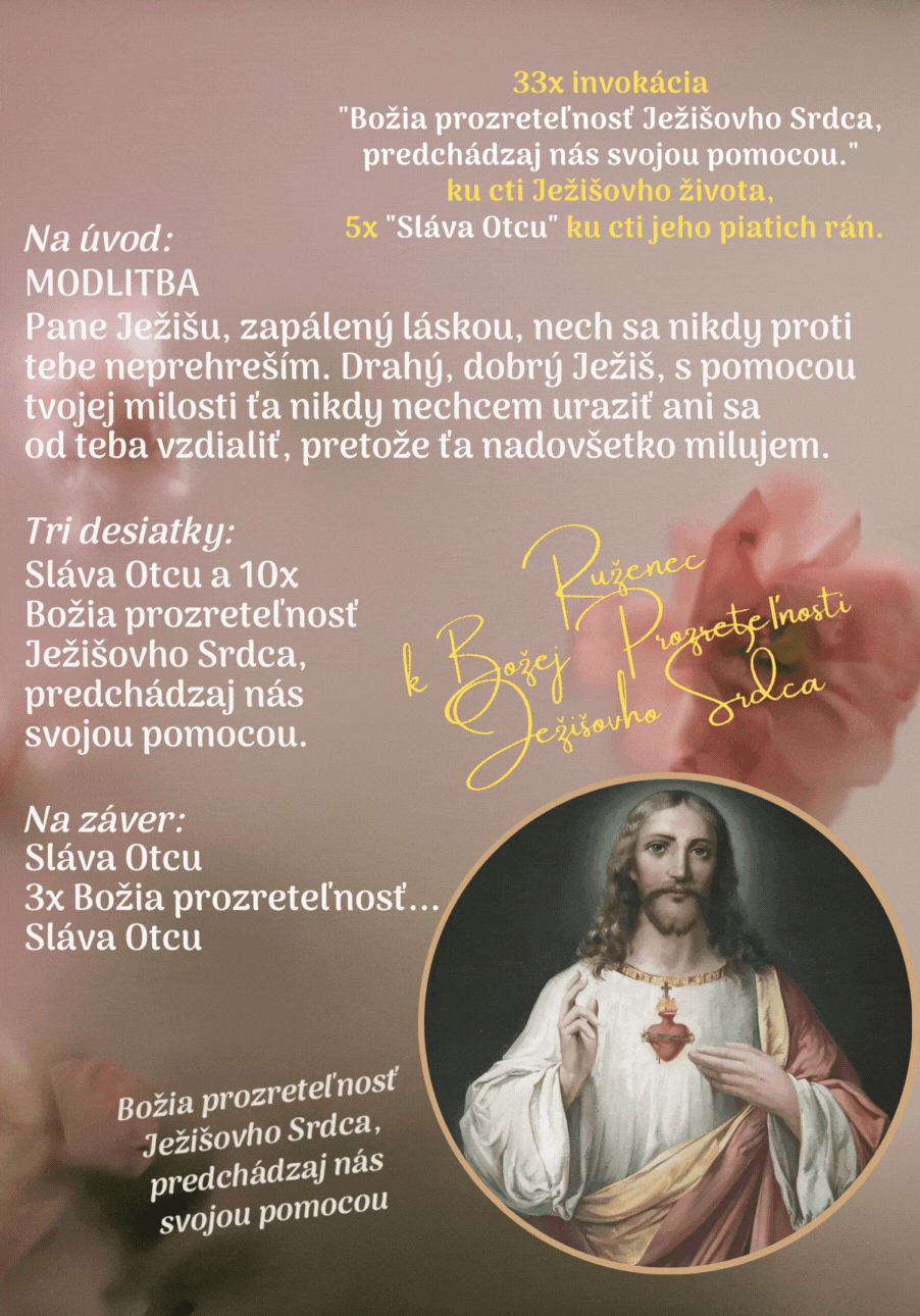 Ako sa modliť ruženec k Božej prozreteľnosti? – Spoločnosť dcér ...